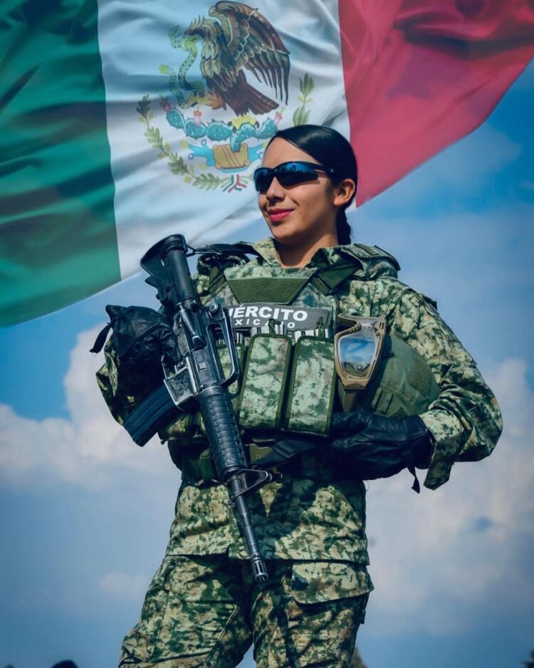 Quién es Giovanna Villegas, influencer y sargento de Sedena