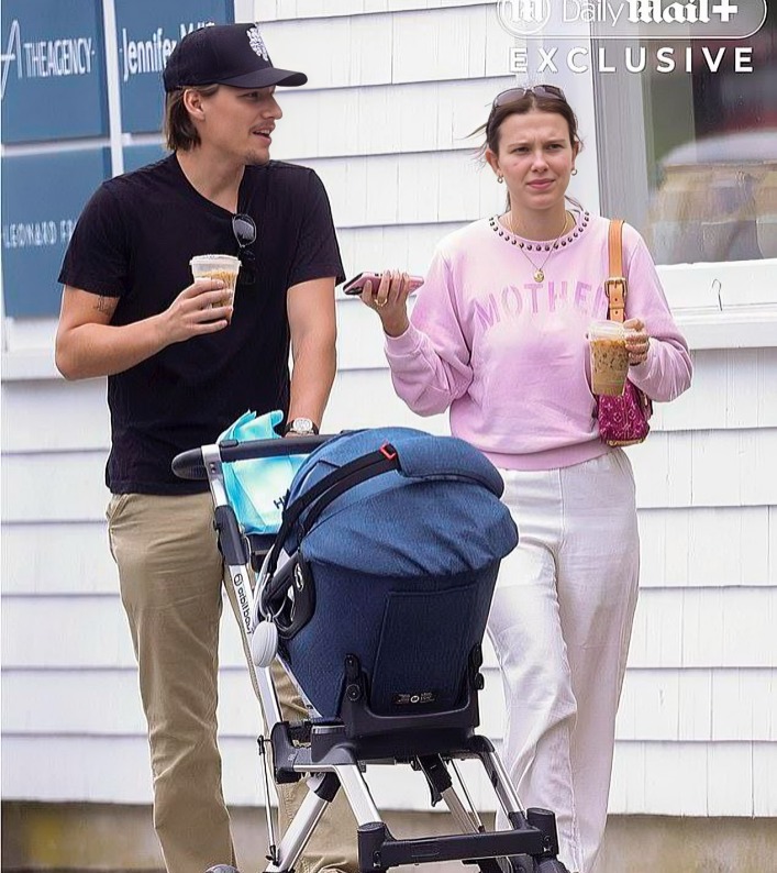 Millie Bobby Brown se convierte en mamá de bebé adoptiva